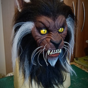 Thriller Werecat Werewolf Silicone Mask - Etsy