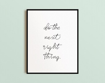 Do the Next Thing - Etsy