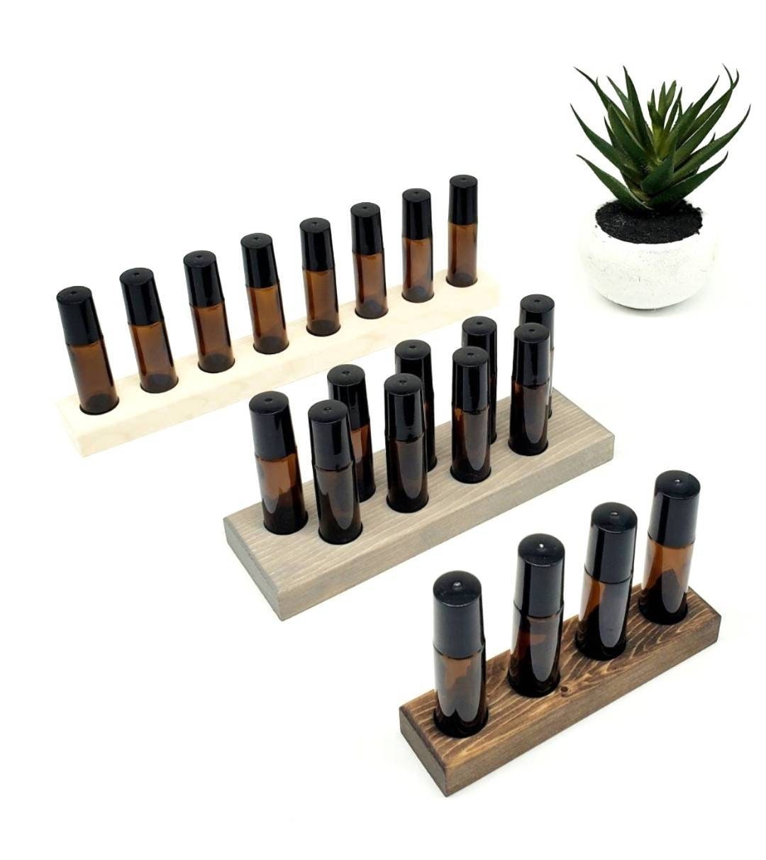 10 Ml Roller Ball Bottle Racks - 1 or 2 Row - 21 Mm Holes - Etsy