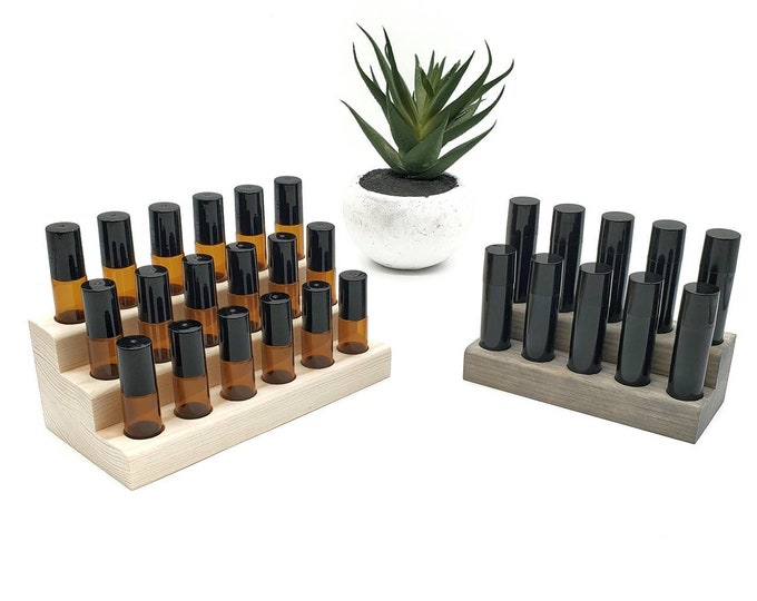 Lip Balm Tube Display Tower Wooden Lip Balm Tube Holder 8 Slot - Etsy