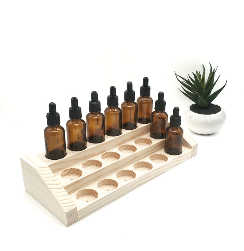 Modern 1 Oz (30ml) Tiered Glass Bottle Displays - Multiple Sizes - for ...