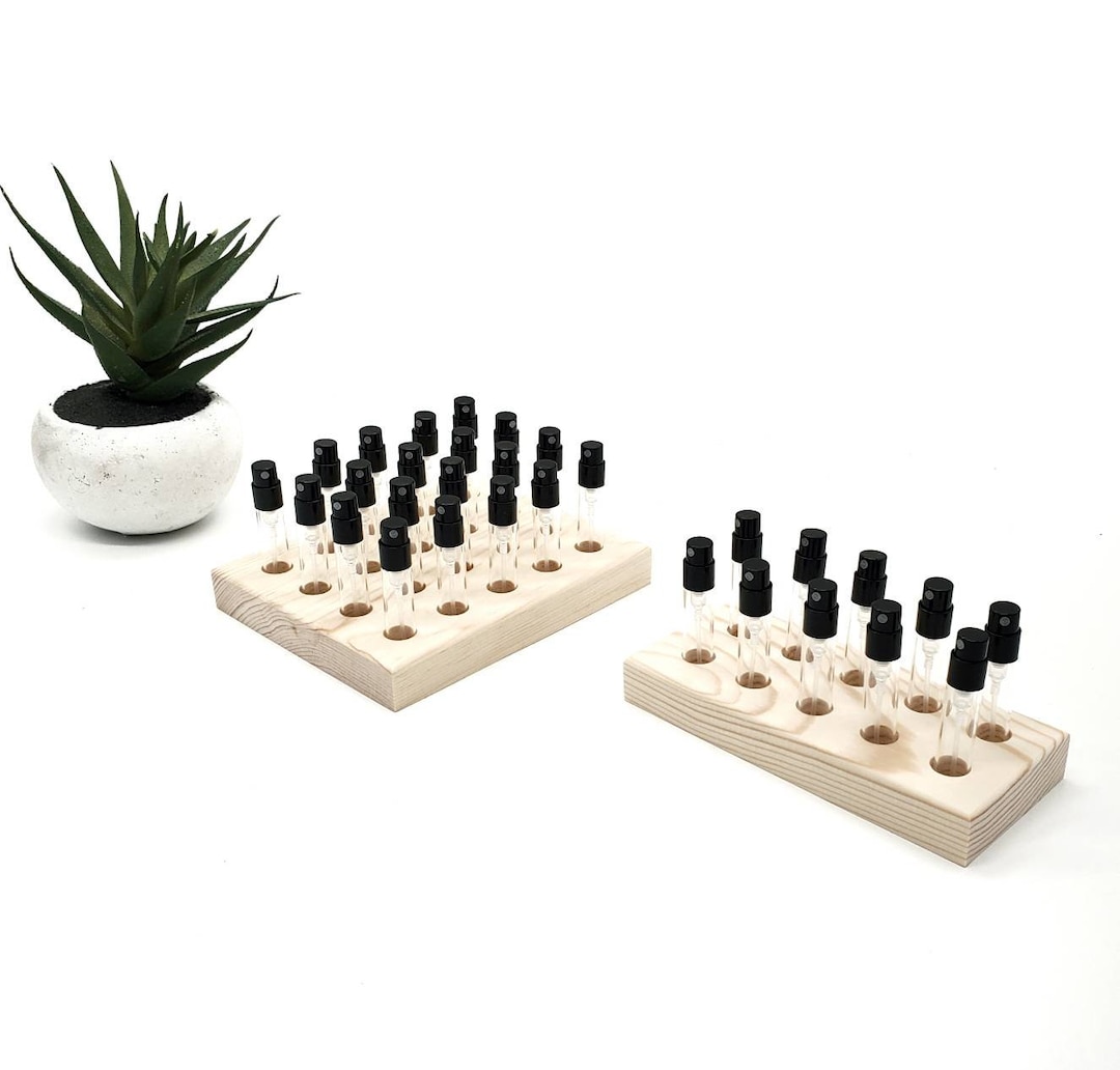 Perfume Sample Holders Fragrance Organizer Atomizer Storage 2-5 Ml ...