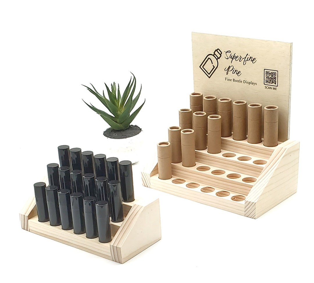 Modern Lip Balm Displays for Standard Sized Tubes & Jumbo Cardboard ...