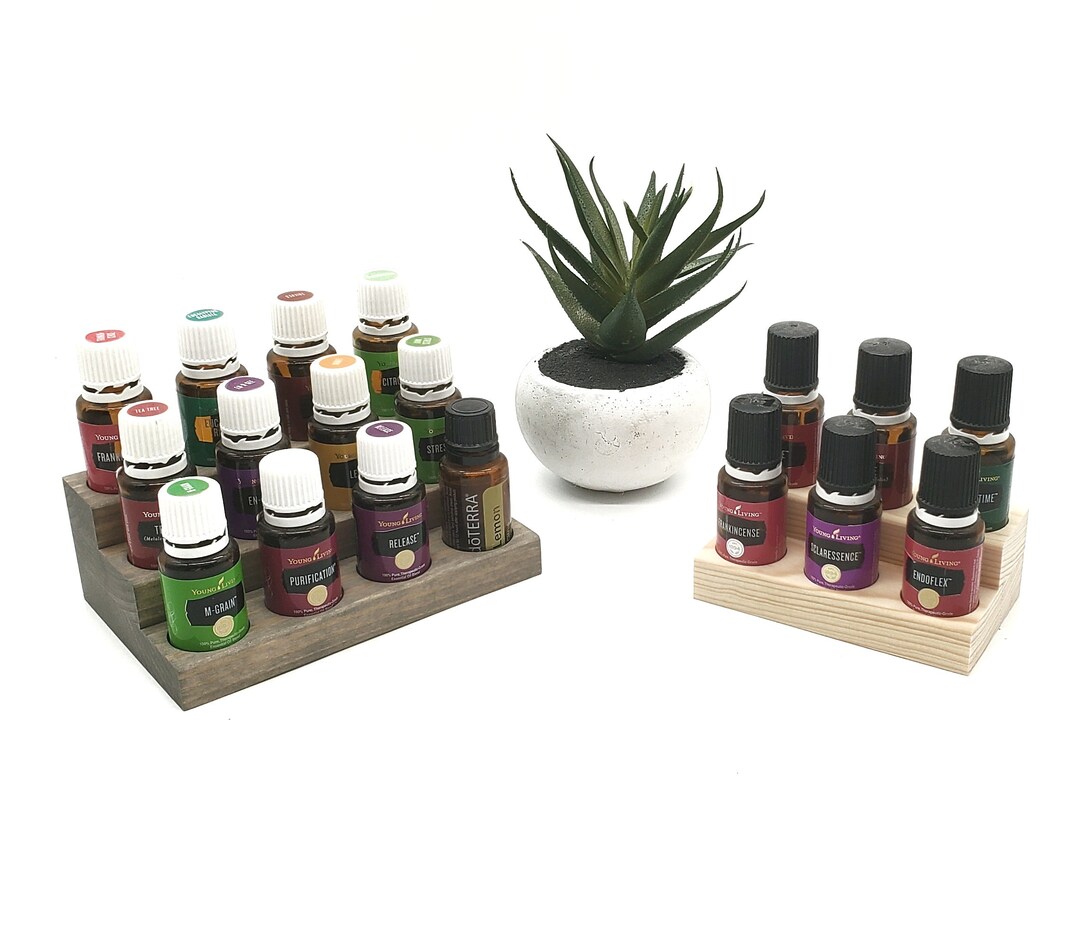 2 & 3 Tier Essential Oil Displays - for 15, 10, and 5 Ml Bottles ...