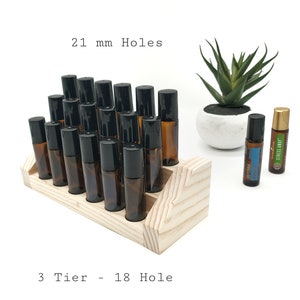 Modern Roller Bottle Display for 10 Ml Bottles Multiple Sizes With Back ...