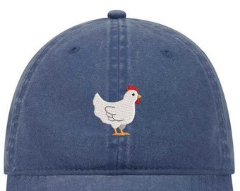 Chicken Baseball Cap - Etsy