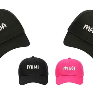 Family Matching Hat, Dad Son Hats,mom Daughter Hats,father Son Hats ...