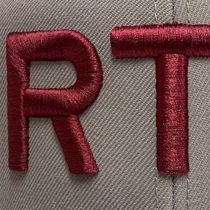 3D Puff Embroidered Hat, 2 Tone Trendy Snapback,3d Embroidery Hat, Puff ...