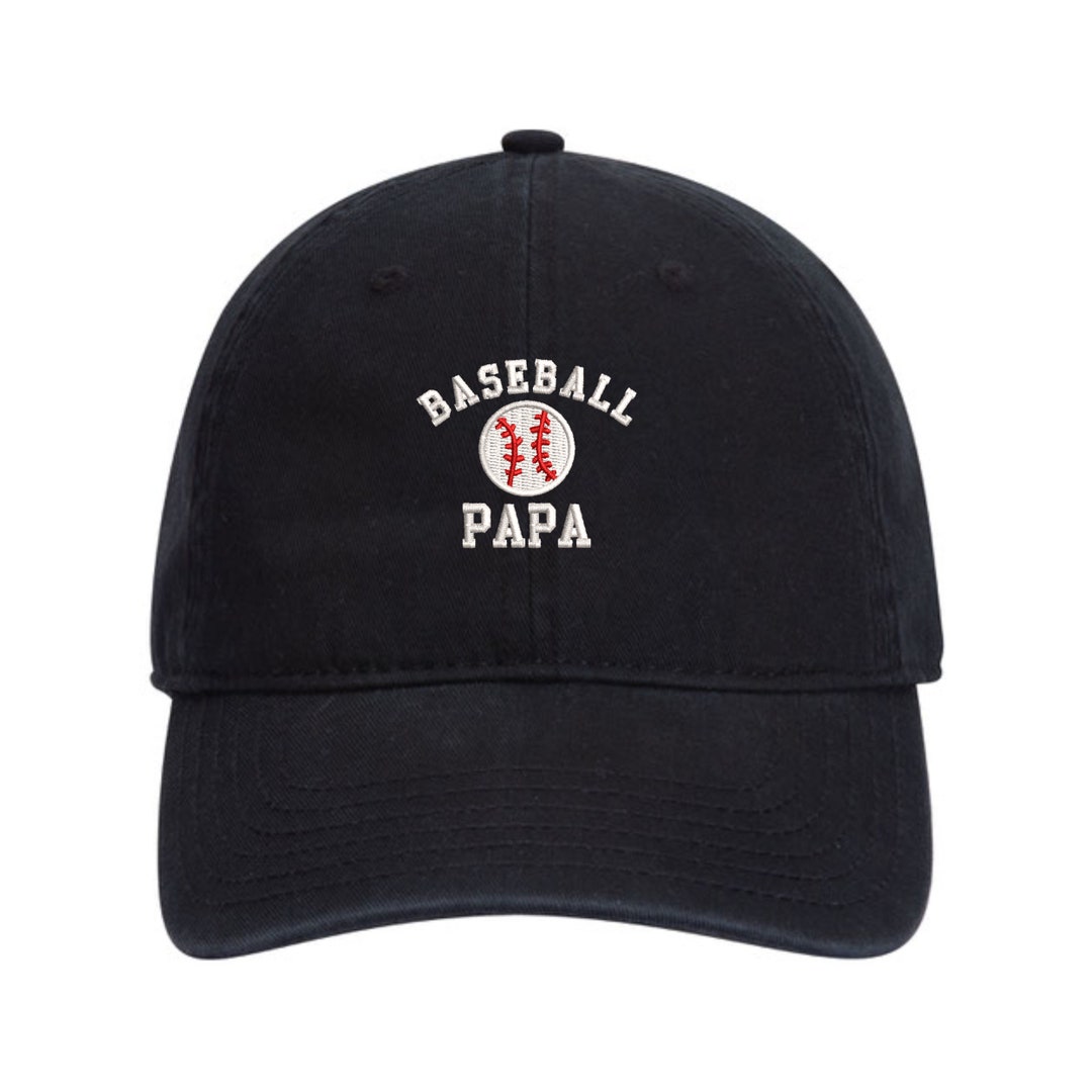 Baseball Papa Hat, Baseball Pop Pop Hat,baseball Paw Paw Hat,baseball ...