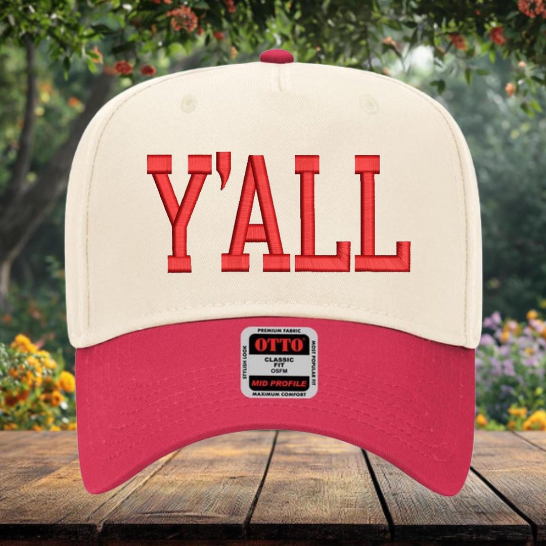 Y'all Trucker Hat,2 Tone Trucker Hat,southern Country Cap, Western ...