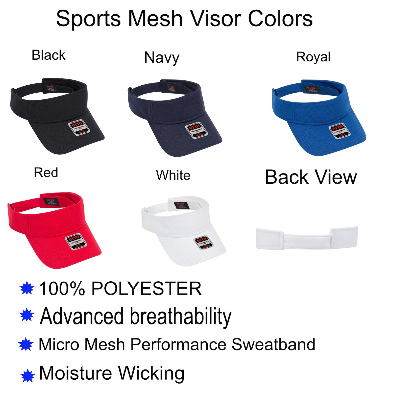 Monogrammed Golf Visor: Embroidered Sports Golf Hat for Men and Women ...