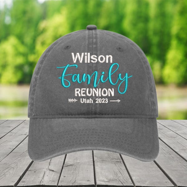 Family Reunion Embroidery - Etsy