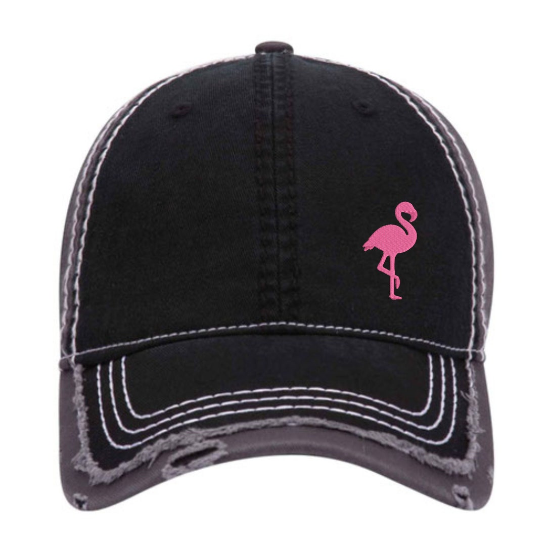 Flamingo Baseball Cap, Pink Flamingo Dad Hat, Flamingo Lover Hat ...