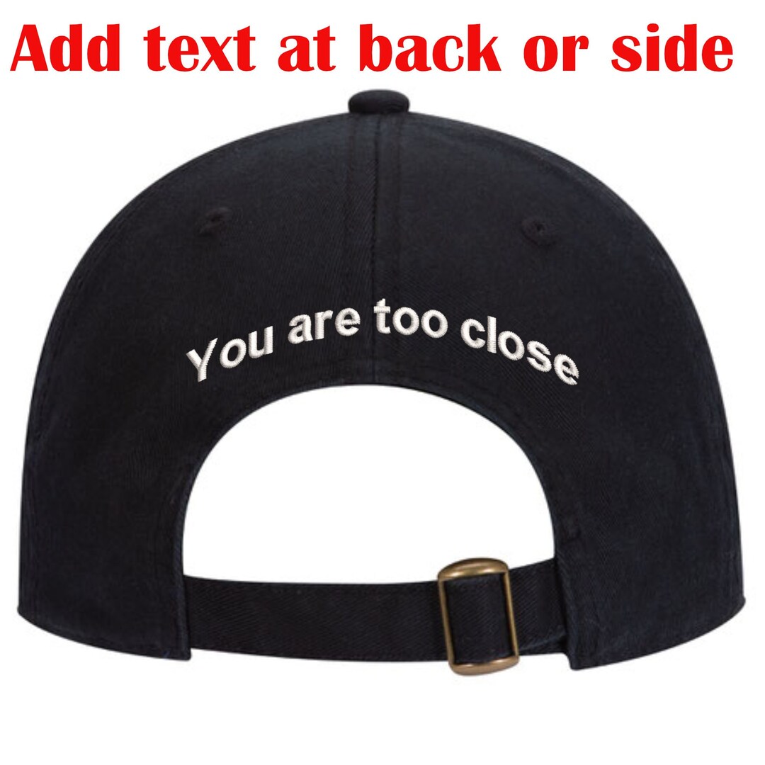 Add Text at the Back or Side OR Smal File Change Fee - Etsy
