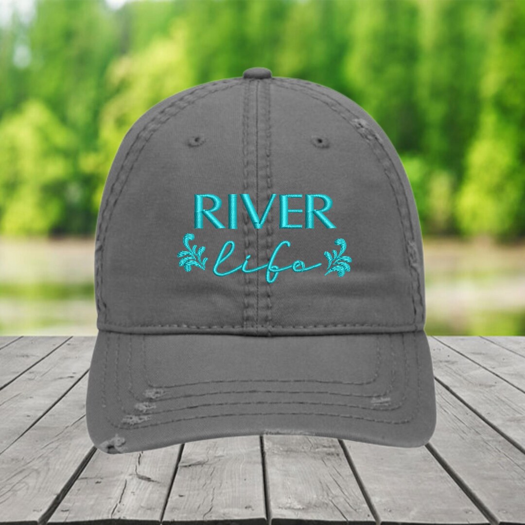 River Life Hat,river Hat,boating Hat,canoeing Hat, Kayaking Hat, River ...