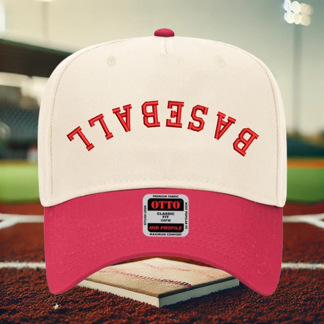Baseball Upside Down Hat, Baseball Trucker Hat, Baseball Gameday ...