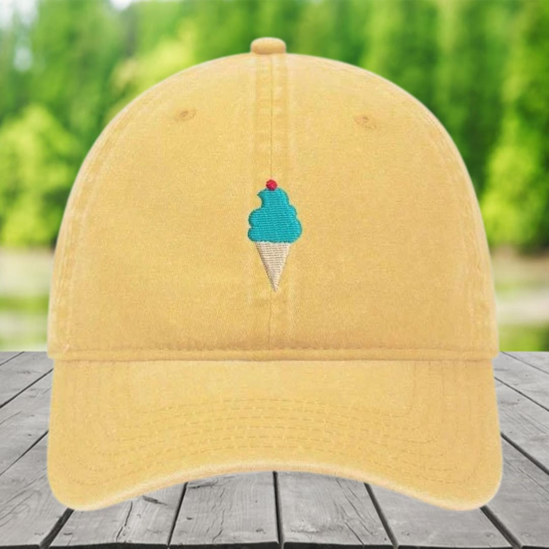 Ice Cream Hat, Ice Cream Cap, Ice Cream Truck Hat, Ice Cream Shop Hat ...