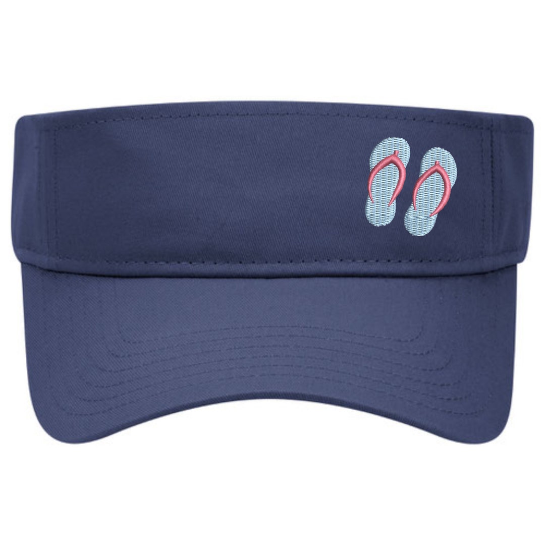 Flip Flop Visor, Beach Visor,pool Party Visor, Beach Hat, Vacation Hat ...