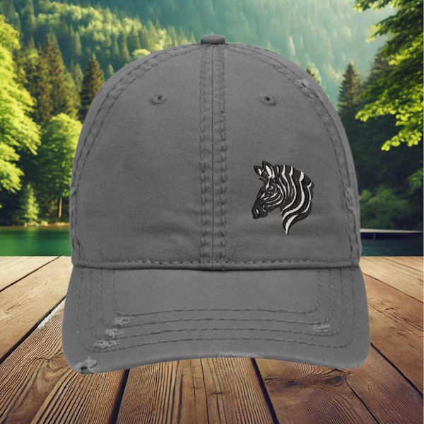 Zebra Hat - Etsy