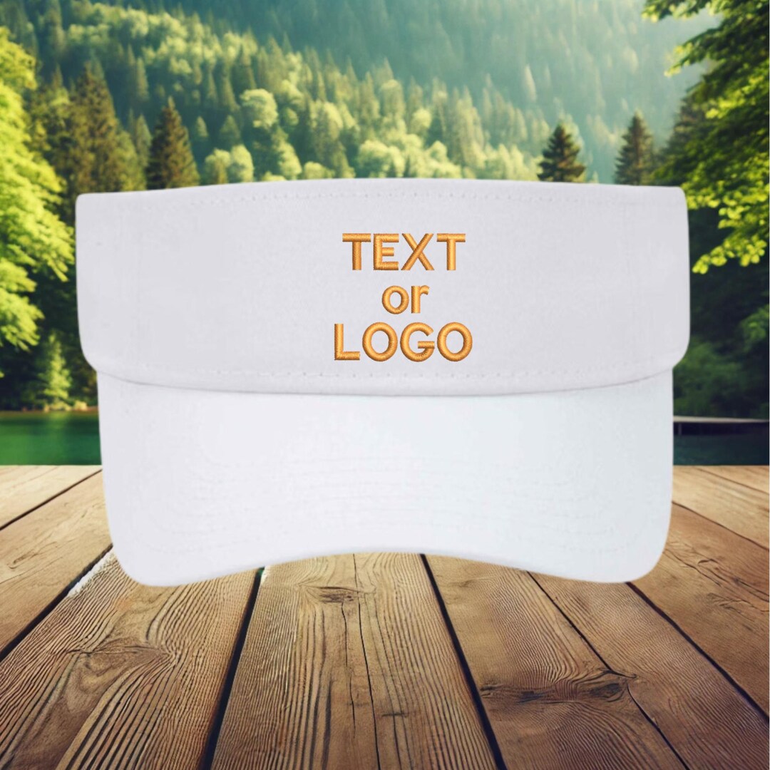 Custom Embroidered Visor, Personalized Visor, Custom Golf Visor ...