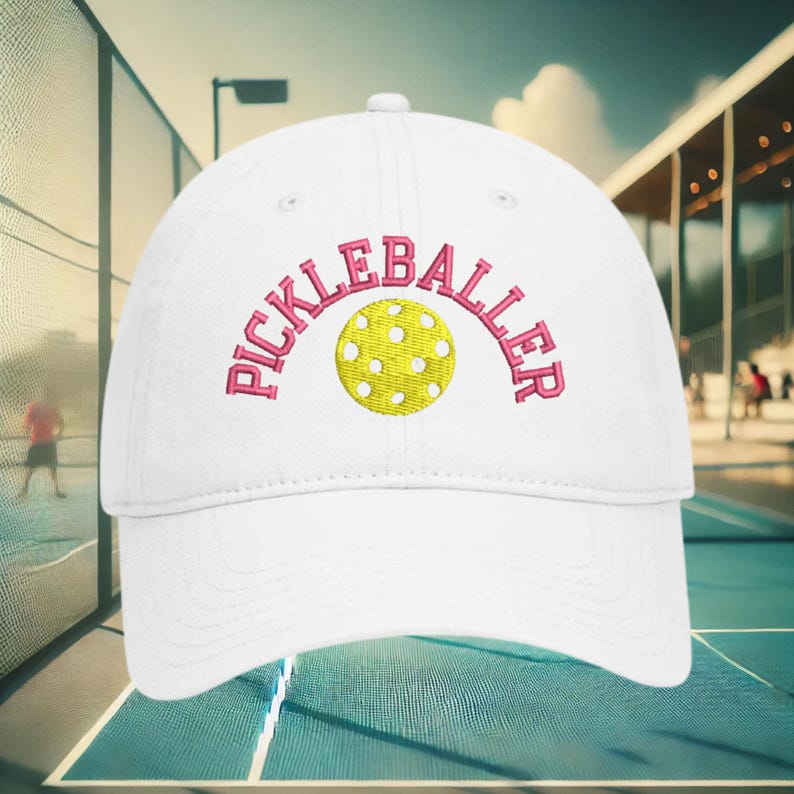 Pickleballer Hat: Embroidered Pickleball Cap Gift for Players - Etsy