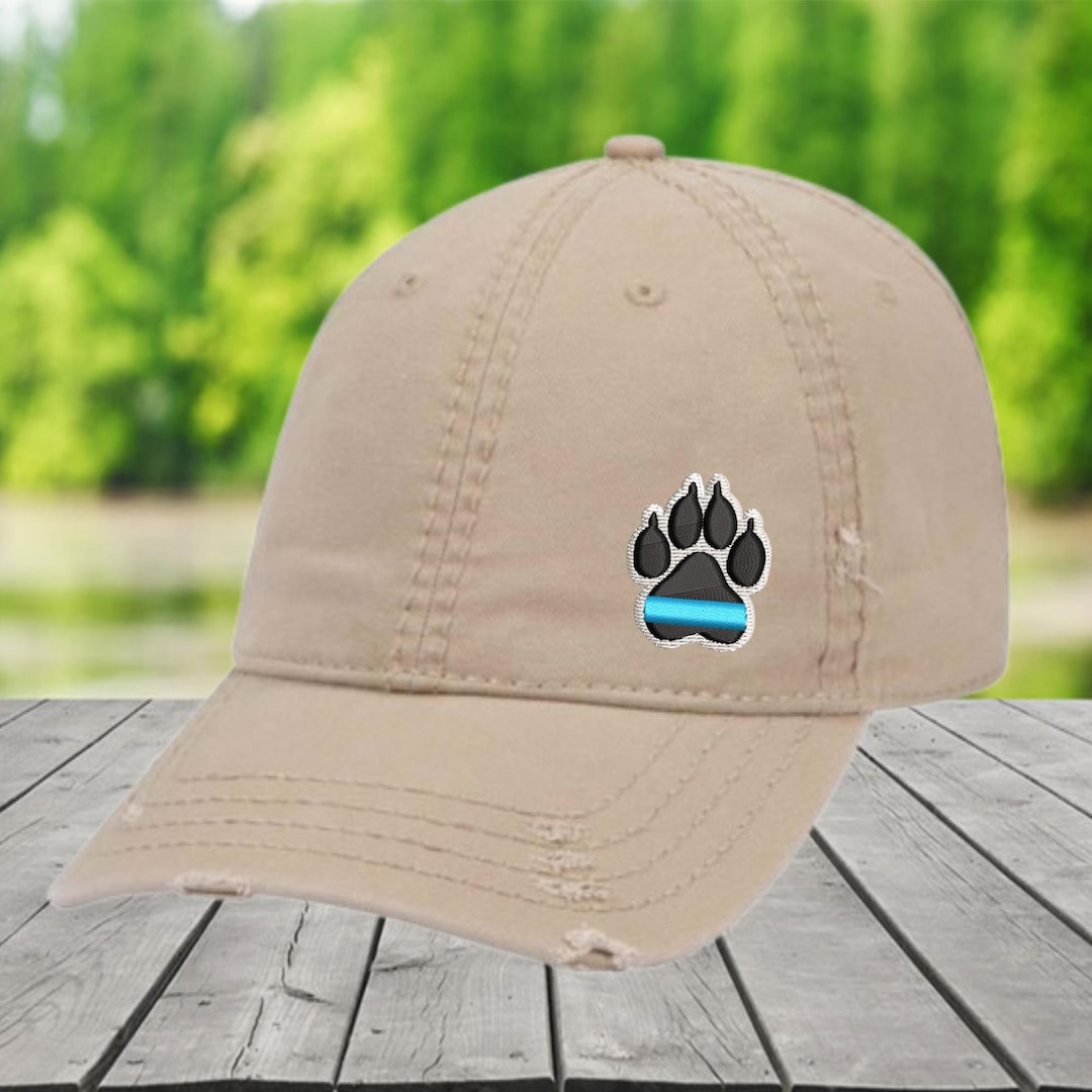 K-9 Thin Blue Line Hat, K9 Baseball Cap, K-9 Unit Hat, K9 Police ...