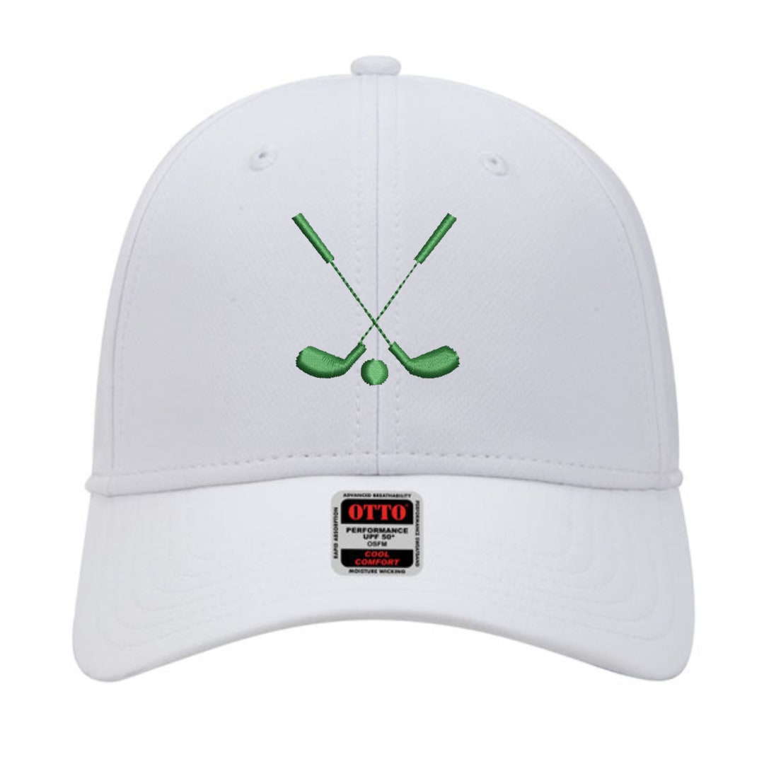 Performance Golf Hat, Golf Hat, Gift for Golfer, Golf Gift, SPF Golf Hat, Embroidered Golf Hat ...