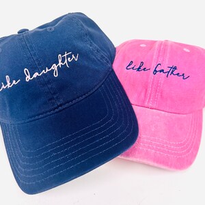 Embroidered Family Hats: Matching "dada MAMA Kids" Trucker Caps - Etsy