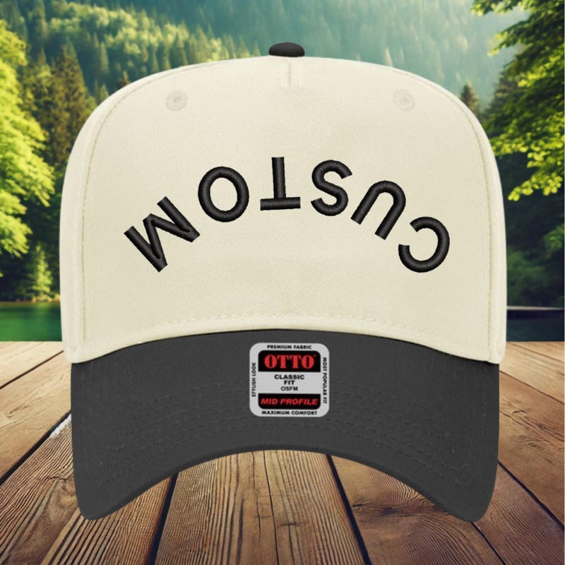 Hats With Upside Down Letters - Etsy