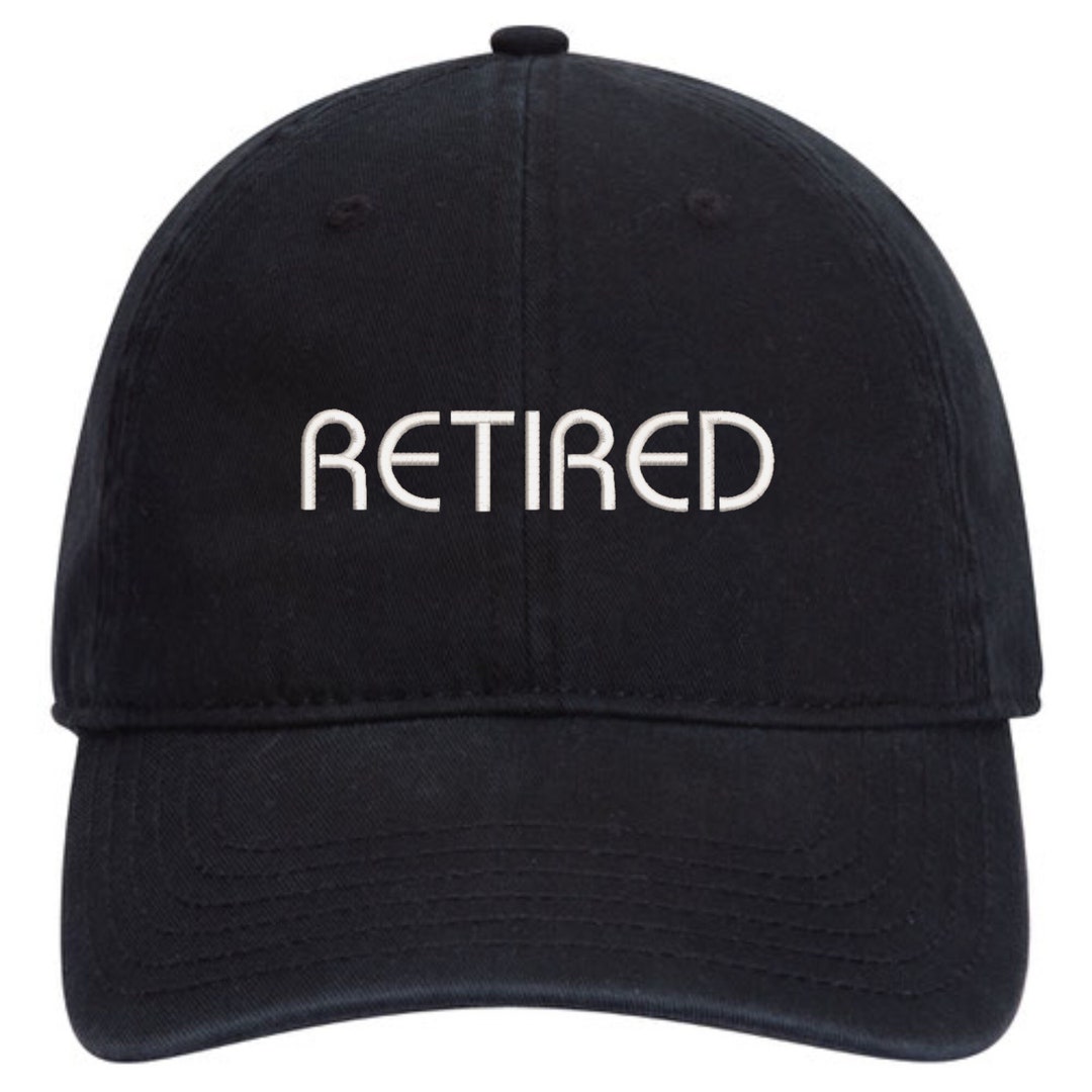 Retired Hat,officially Retired Cap, Retirement Gift, Funny Retirement ...