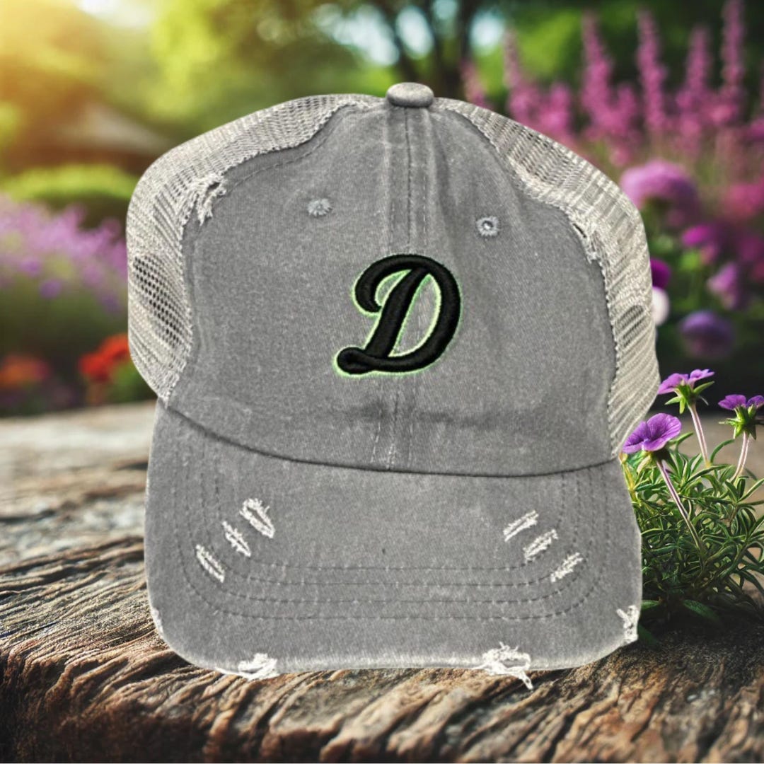 Women's 3D Embroidered Hat,3d Embroidery Hat,3d Letter Hat, Women's ...