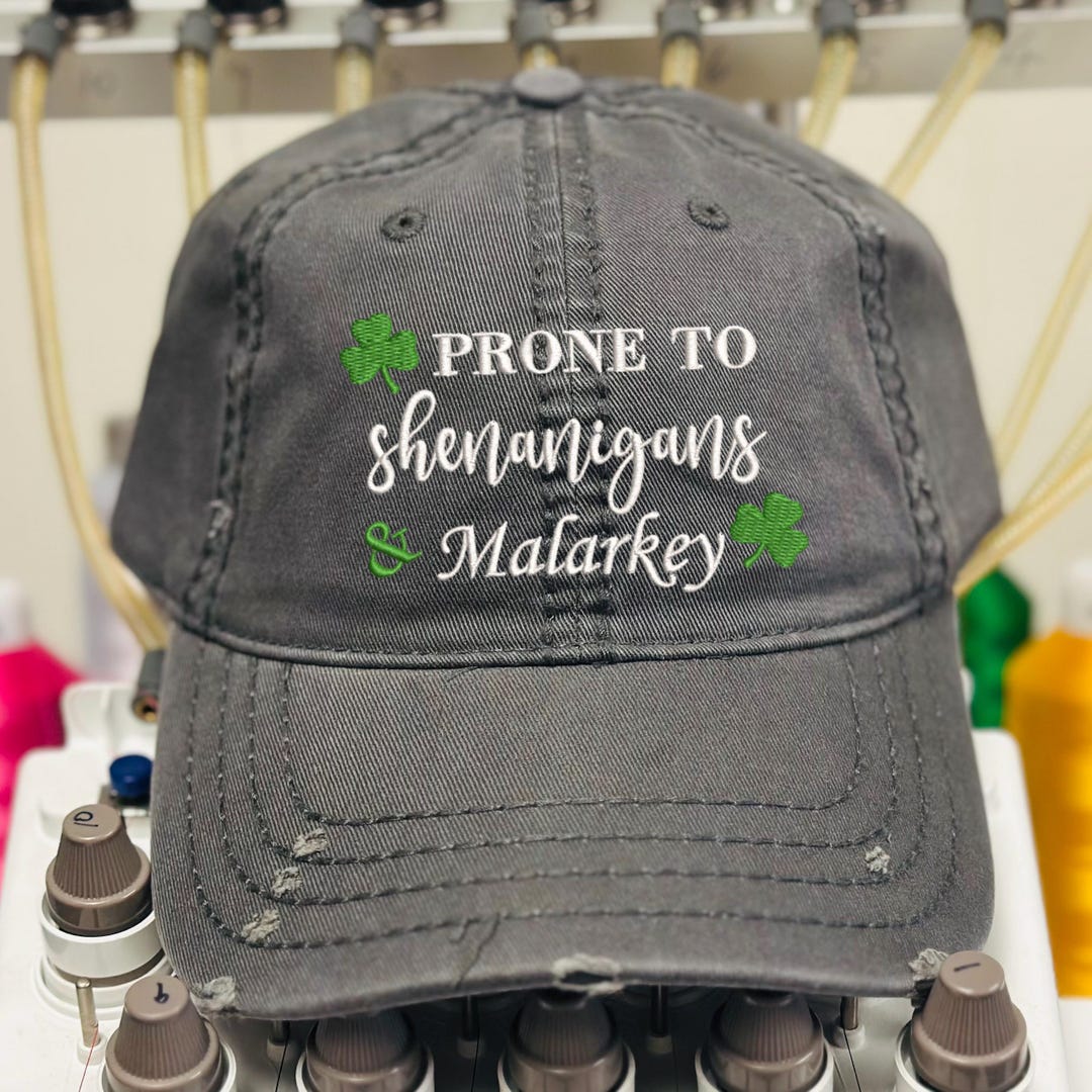 Shenanigans & Malarkey Hat: Funny St Patrick's Day Accessory - Etsy