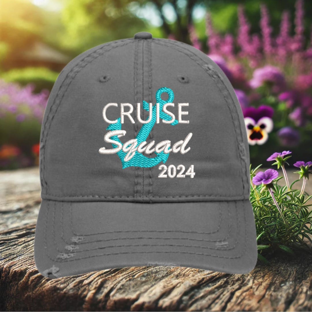 Cruise Squad Hat, Birthday Cruise Hat, Cruise Trip Hat, Cruise Hat ...