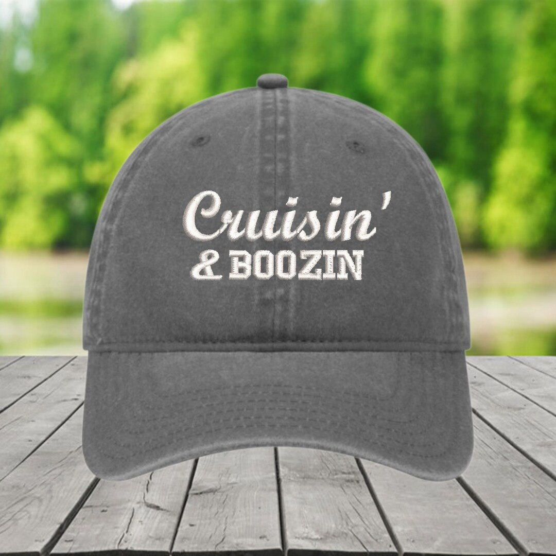 Cruising and Boozing Cap, Funny Cruise Hat, Booze Cruise Hat, Cruise ...