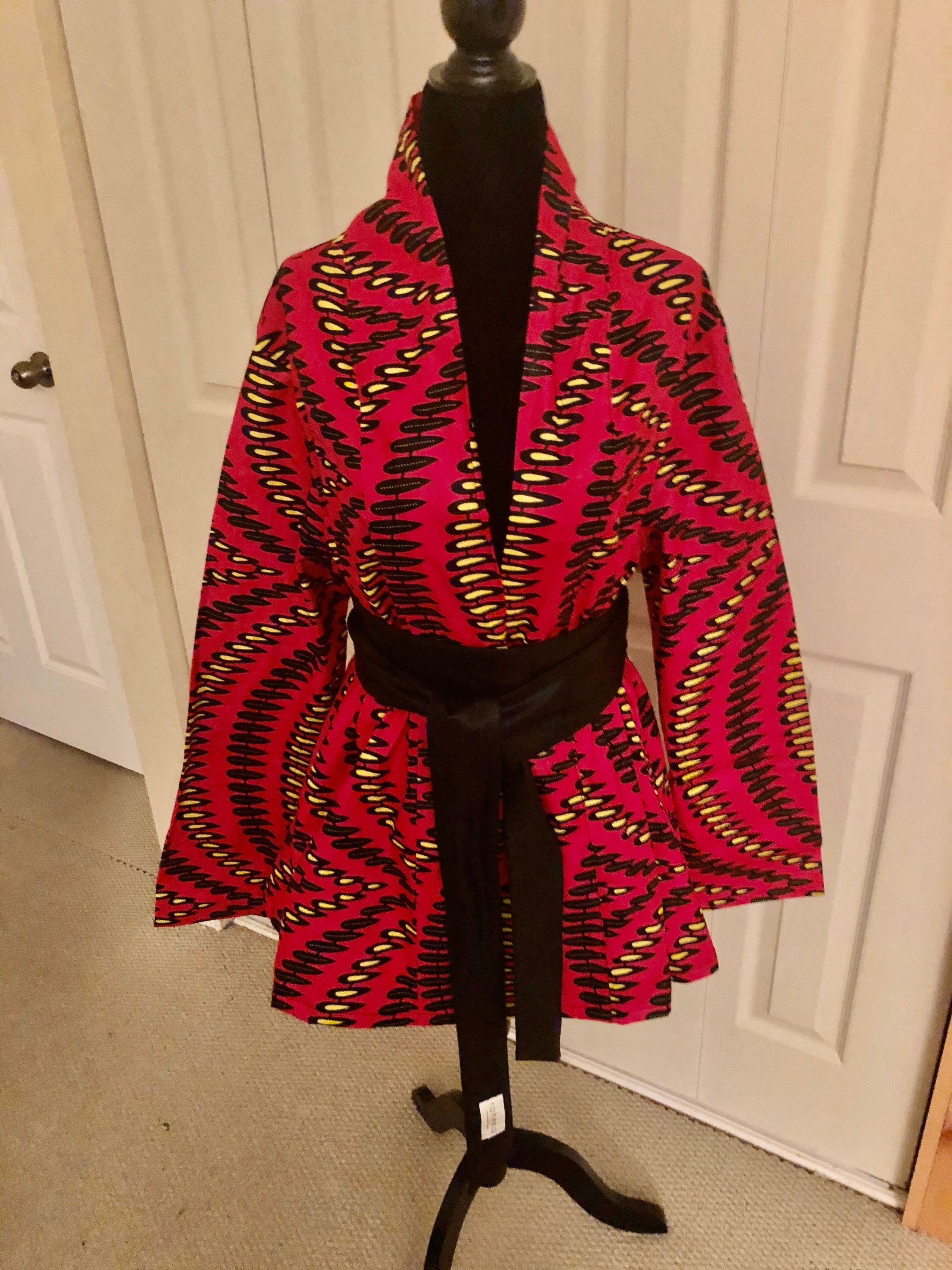 African Wax Fabric Jacket / Ankara Fabric Jacket/ Tribal - Etsy UK