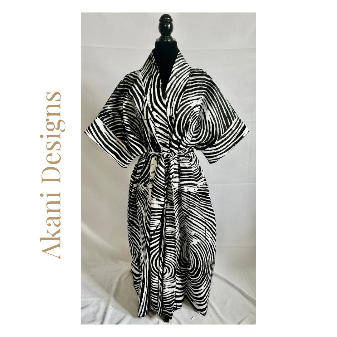Oversized African Kimono/ African Dress/ African Print Duster/ African ...
