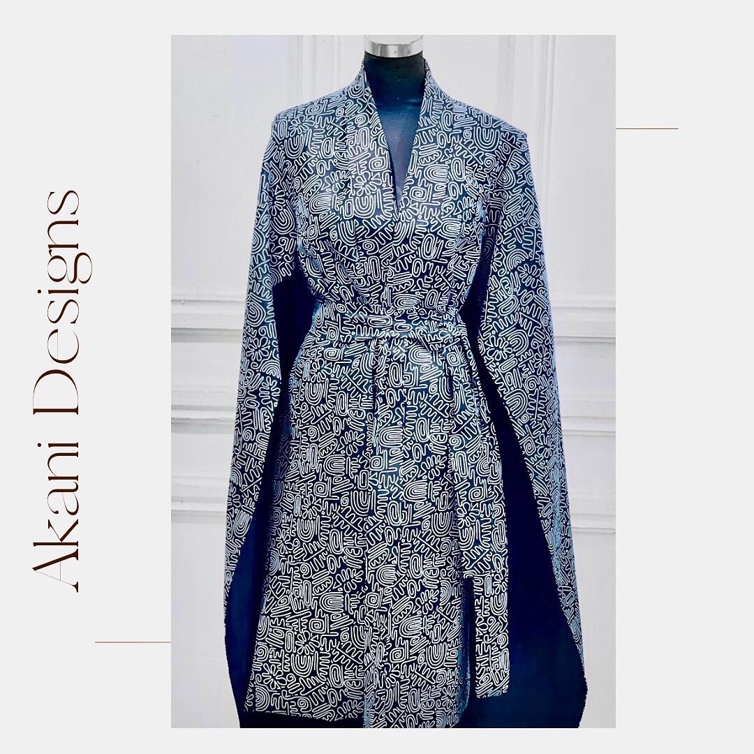 African Print Cape/ African Fabric Overcoat/ African Outfit for Women ...