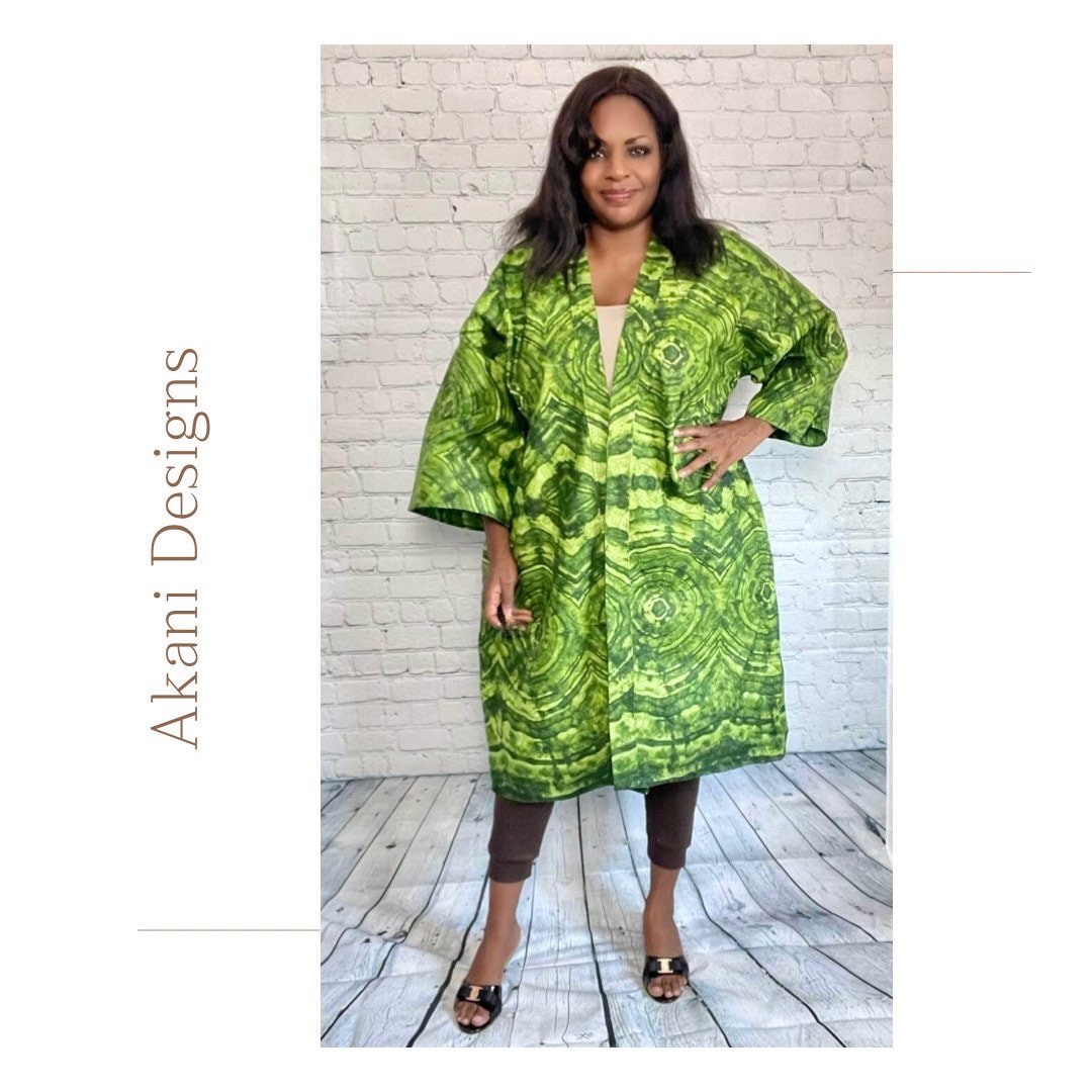 African Print Kimono /ankara/ African Print Kimono/ African Print Coat ...