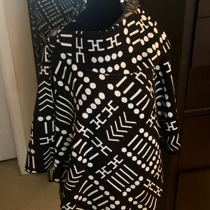 Knitted Mud Cloth Print Capes/ Bogolan Print Poncho/ Afro-centric ...