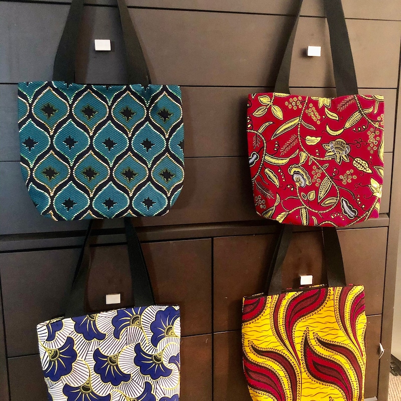 African Fabric Bag - Etsy