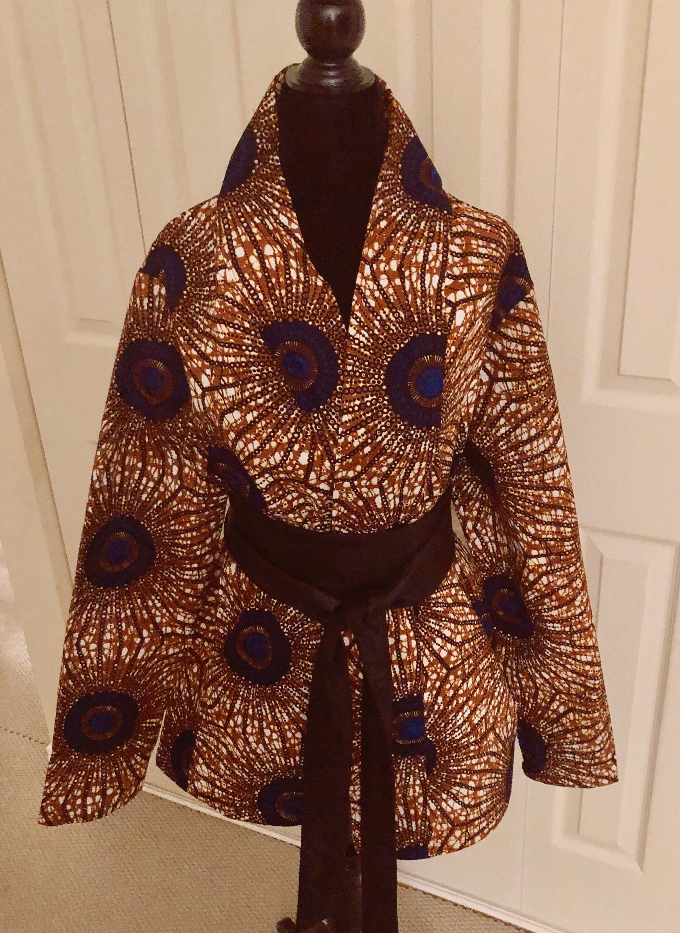 African Wax Fabric Jacket / Ankara Fabric Jacket/ Tribal - Etsy UK