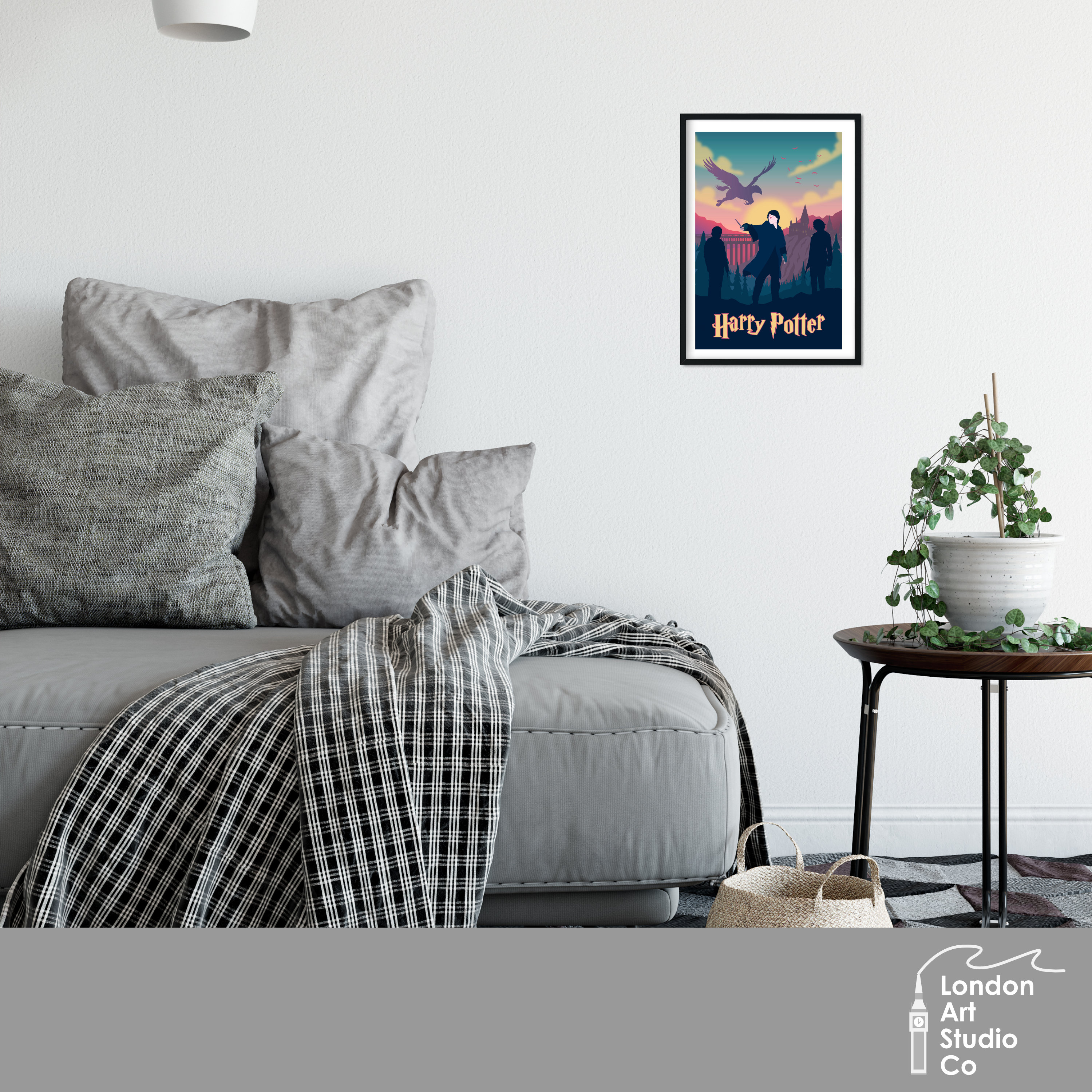 Harry Potter Wall Art Minimalist Art - Etsy