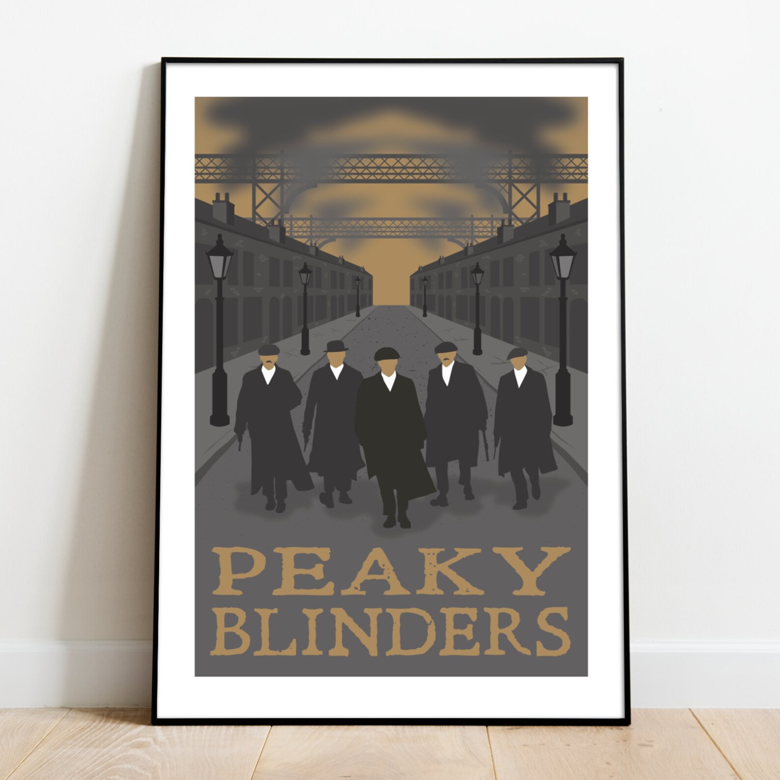 Peaky Blinders Wall Art Year 2013 Hit Series Thomas Shelby | Etsy UK