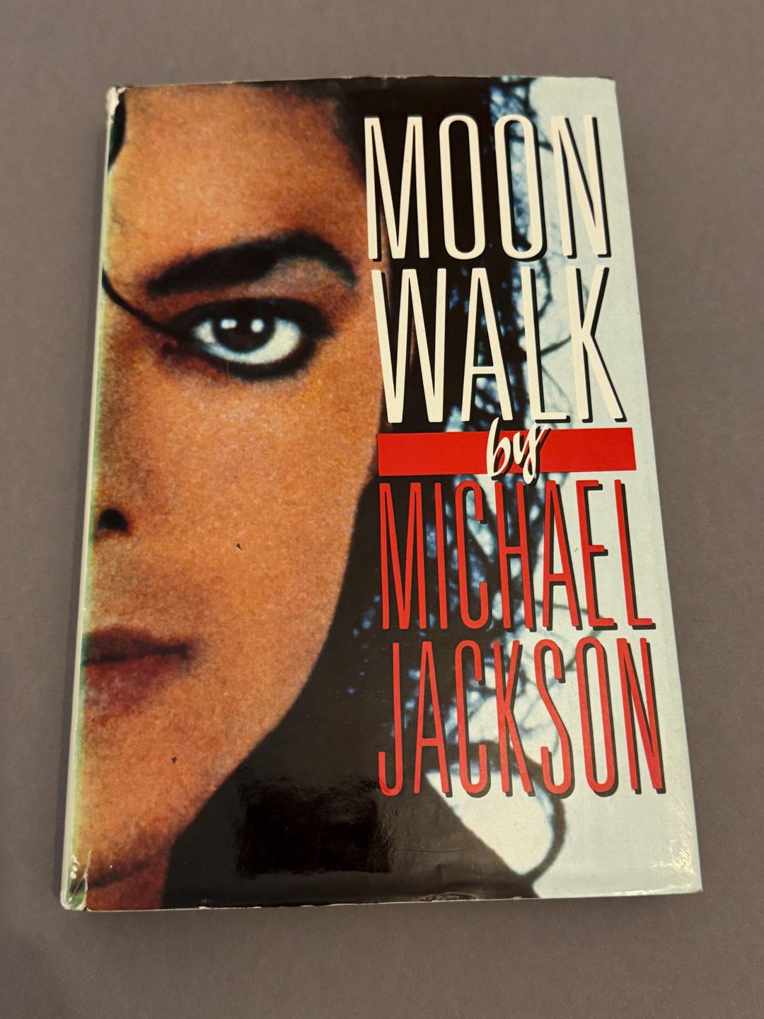 Michael Jackson: HAND-SIGNED Book "moonwalk" (hc W/ Dj, Reprint 1988 ...