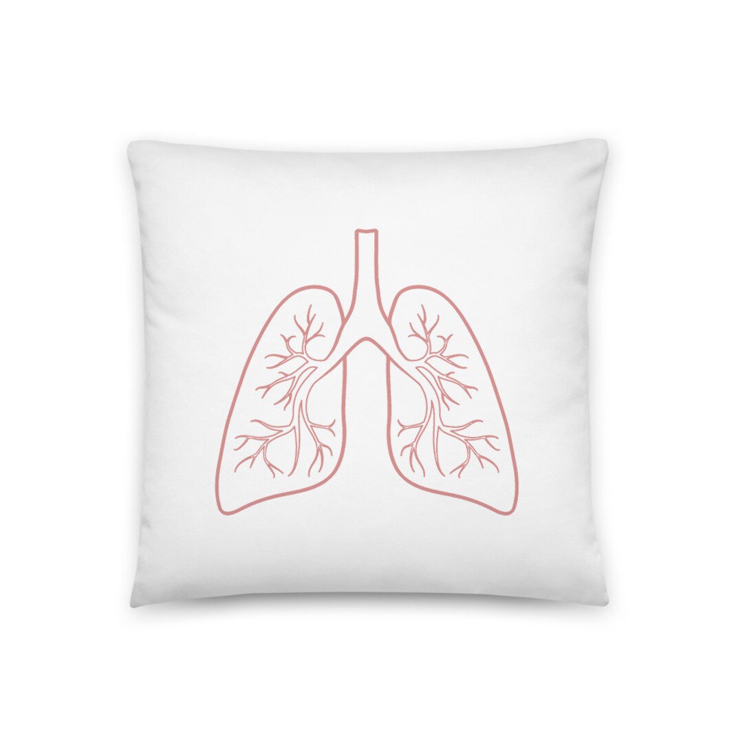 Pulmonology Pillow | Pulmonologist | Anatomy | Lungs | Respiratory ...