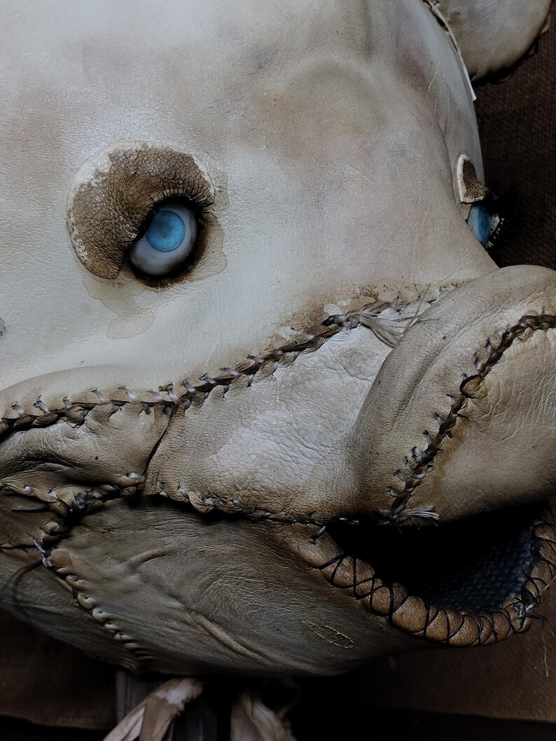 The Czechoslovakian Butcher- Pig Head, Mascot Mask, Original Oddity Art ...