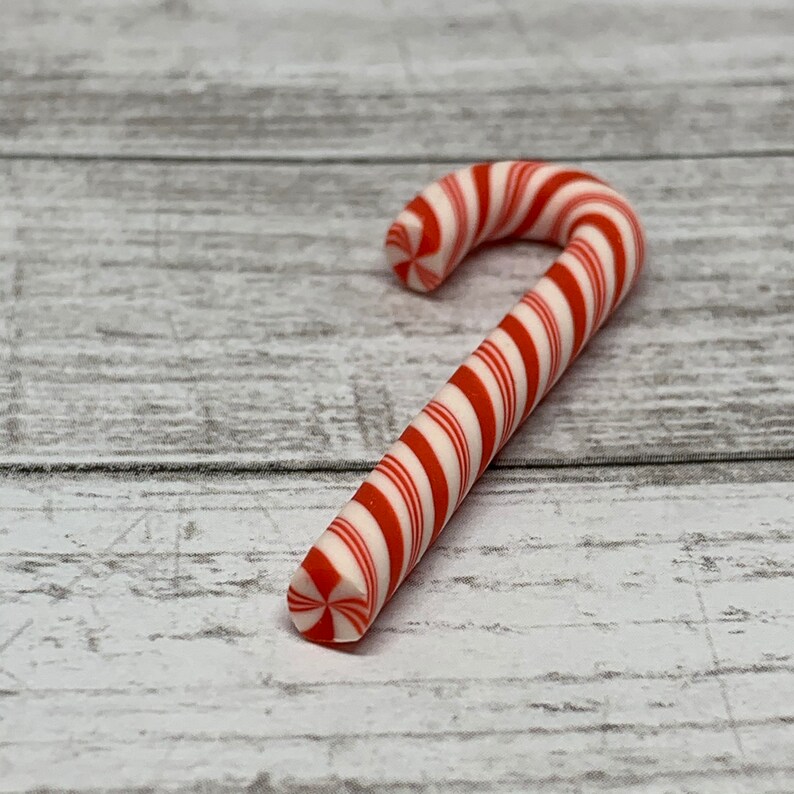 3 Larger Fake Candy Canes Clay Candy Canes Faux Candy Canes - Etsy