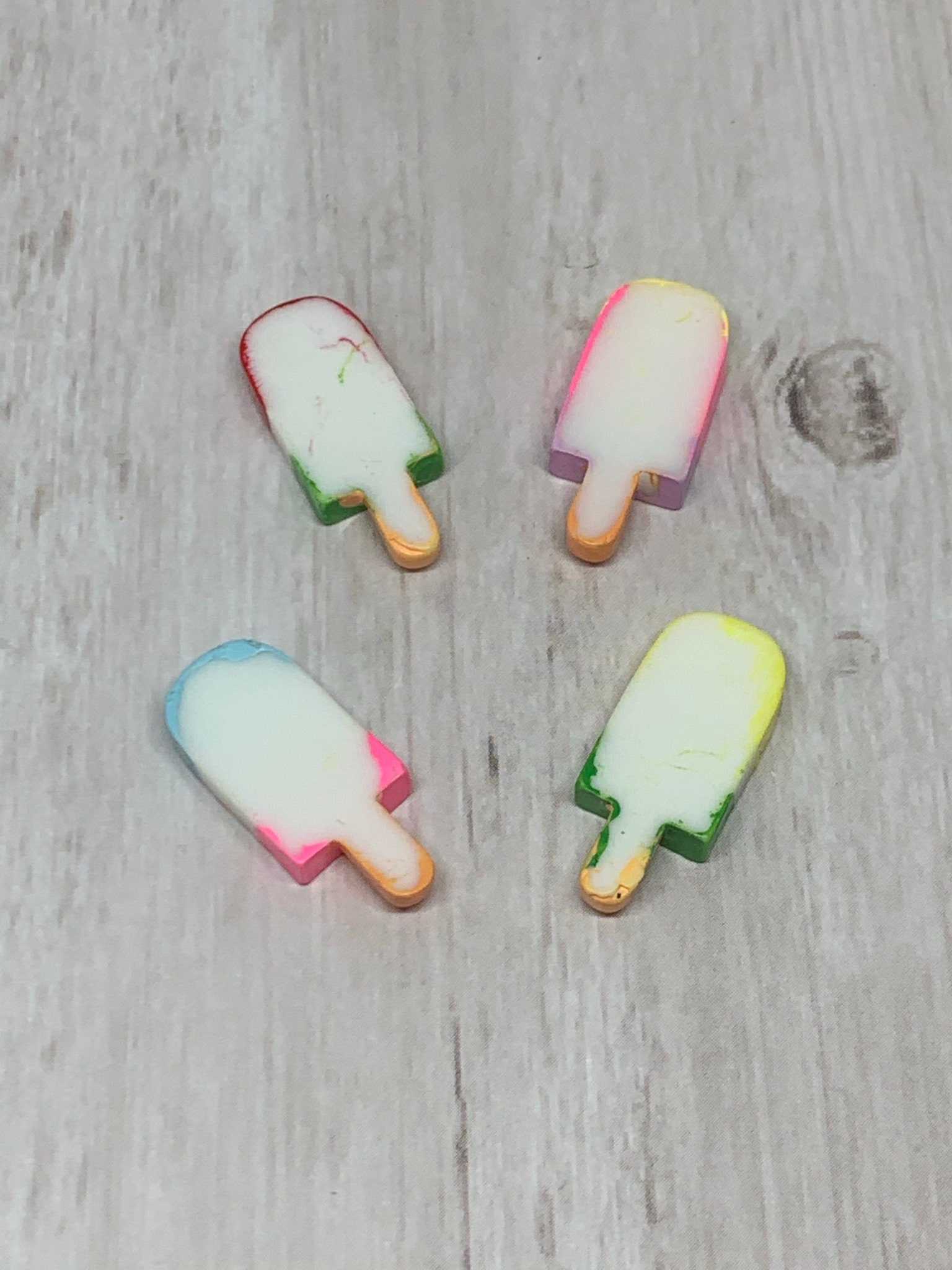 4 PCs mini popsicles mixed set resin popsicles popsicle | Etsy