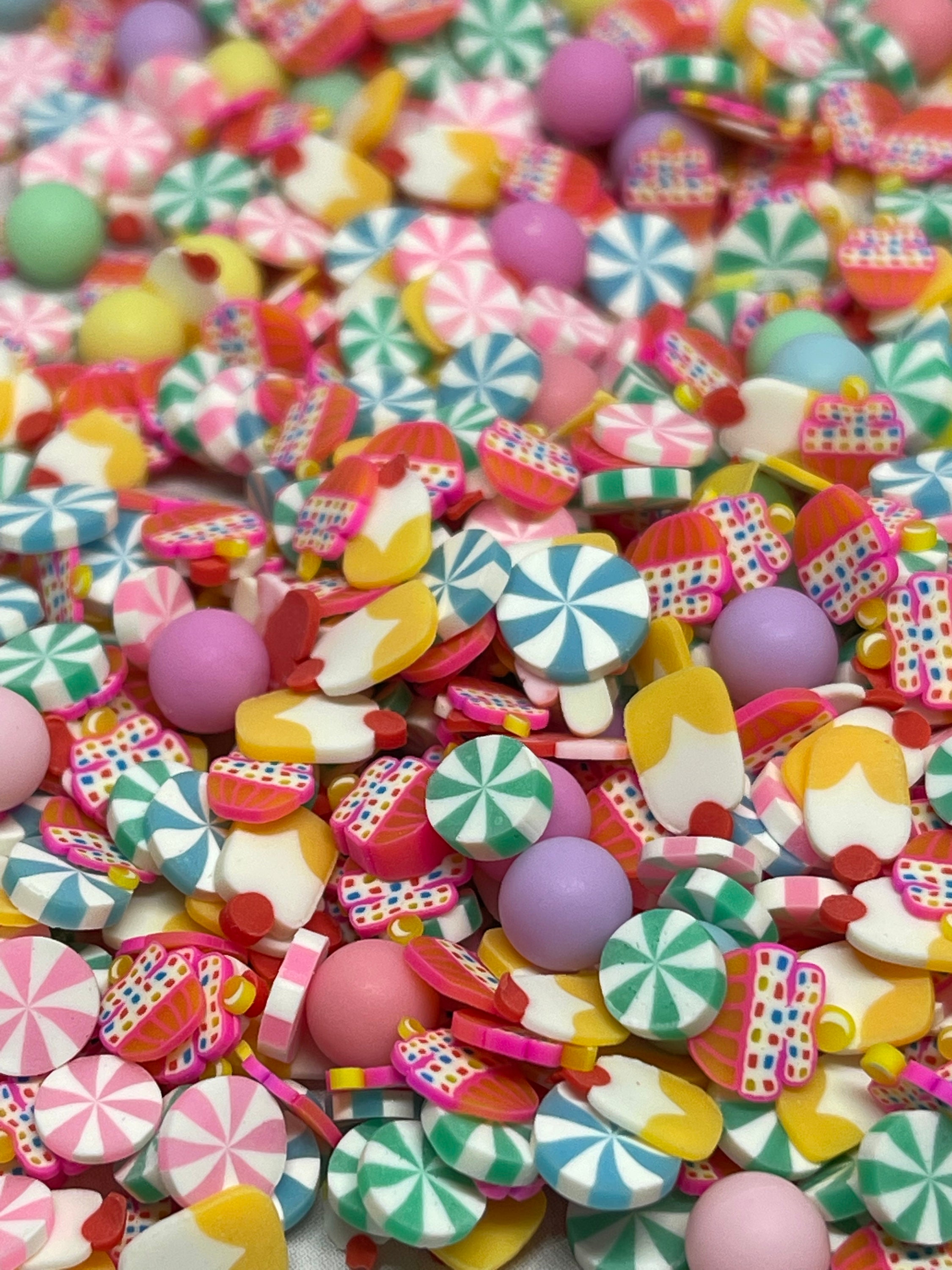 Fake Sprinkles Polymer Sprinkles Candy Sprinkles Faux | Etsy