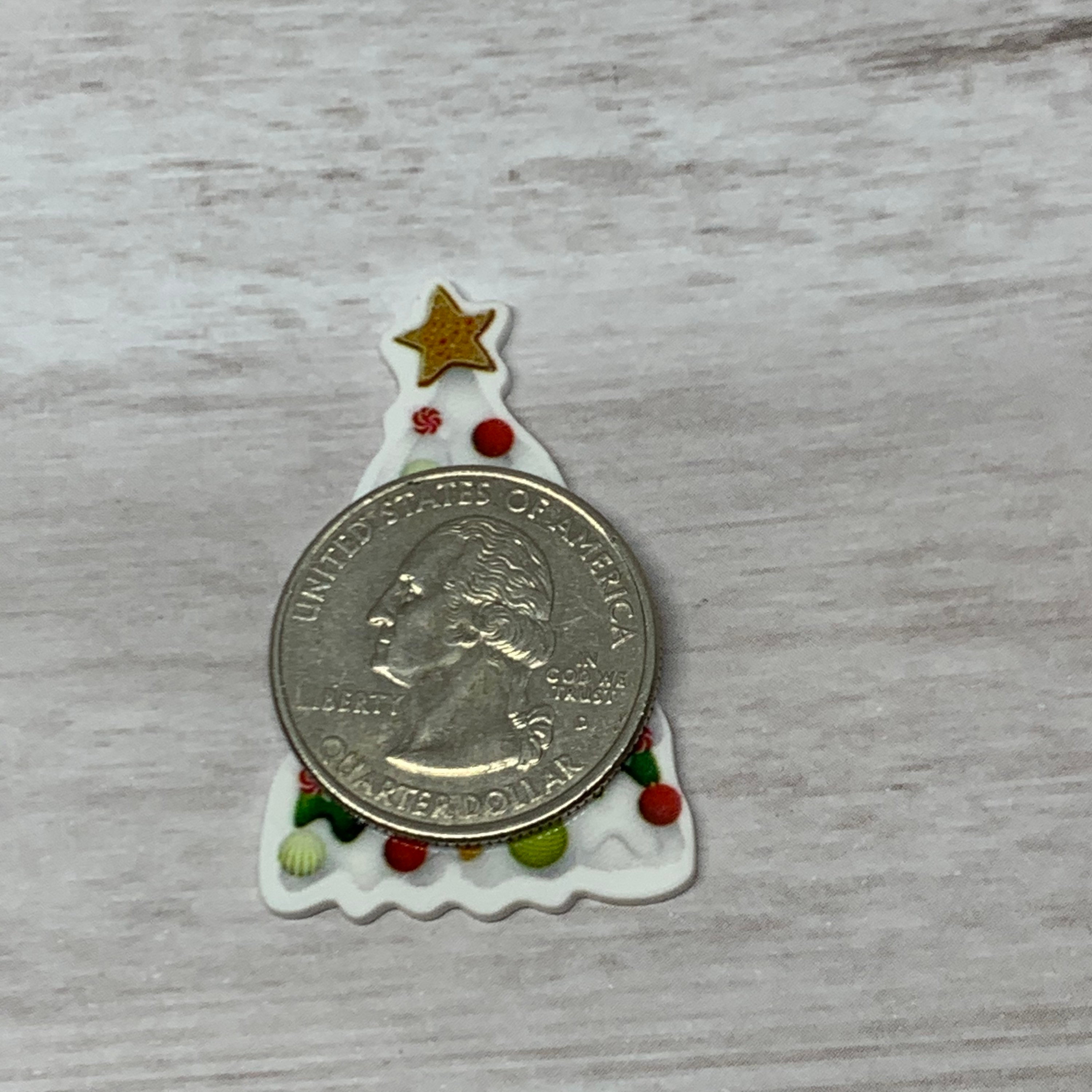 Christmas tree resins Christmas tree flatbacks cabochons | Etsy